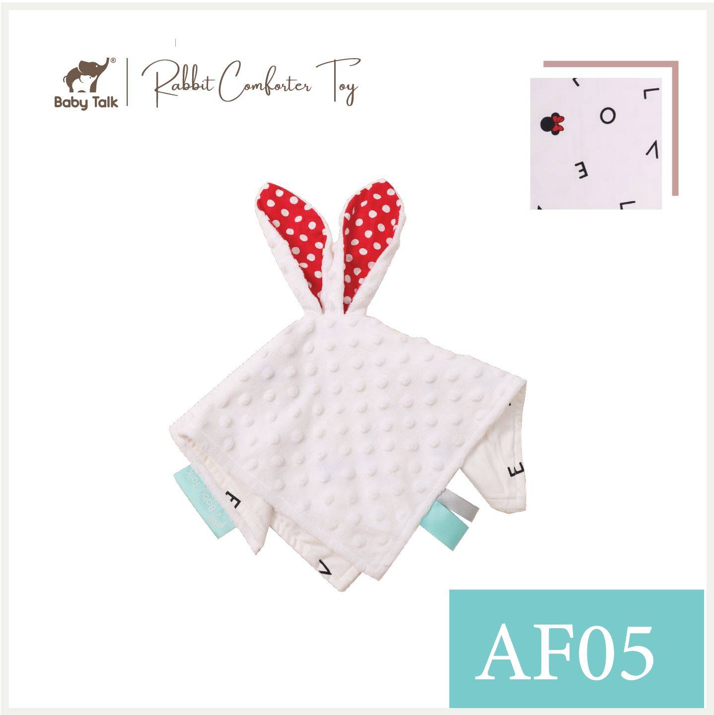 12.12 Promotion - Rabbit Comforter Toy